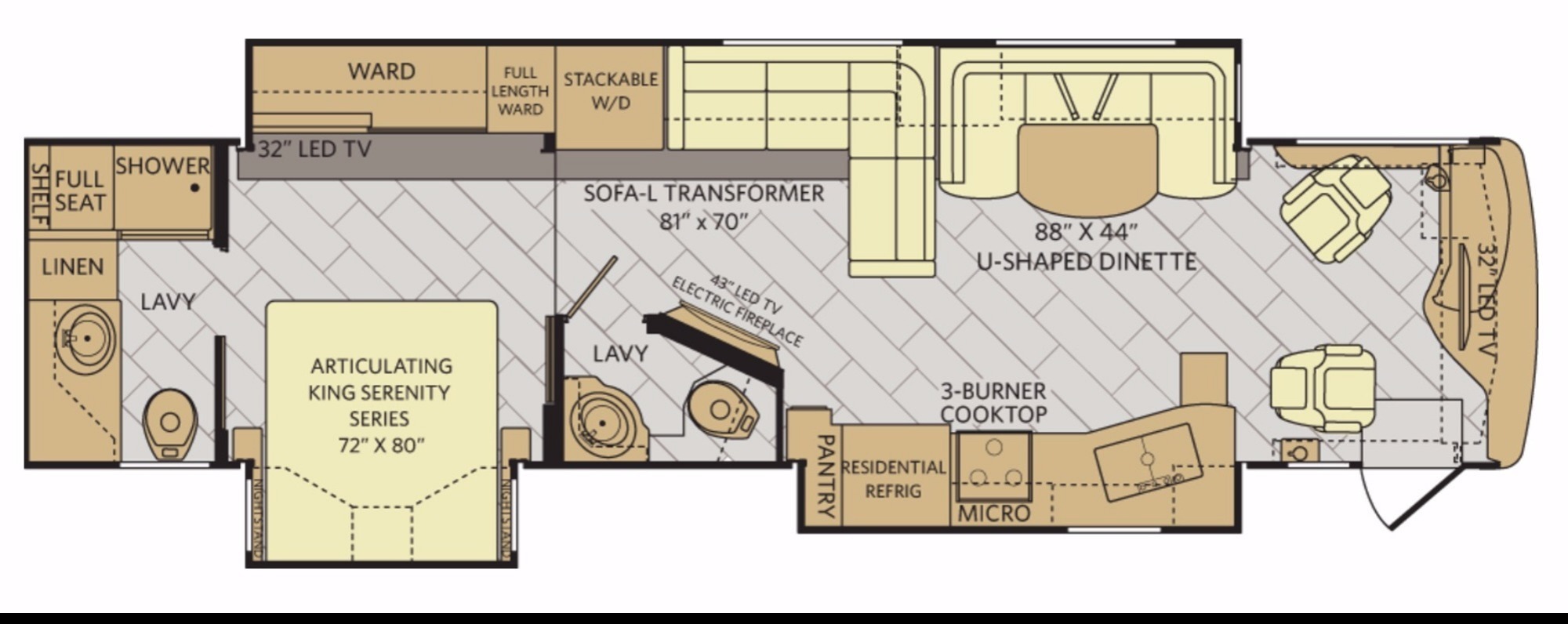 2018-Any Fleetwood Pace Arrow Lxe 38K RVs for sale - RV Trader