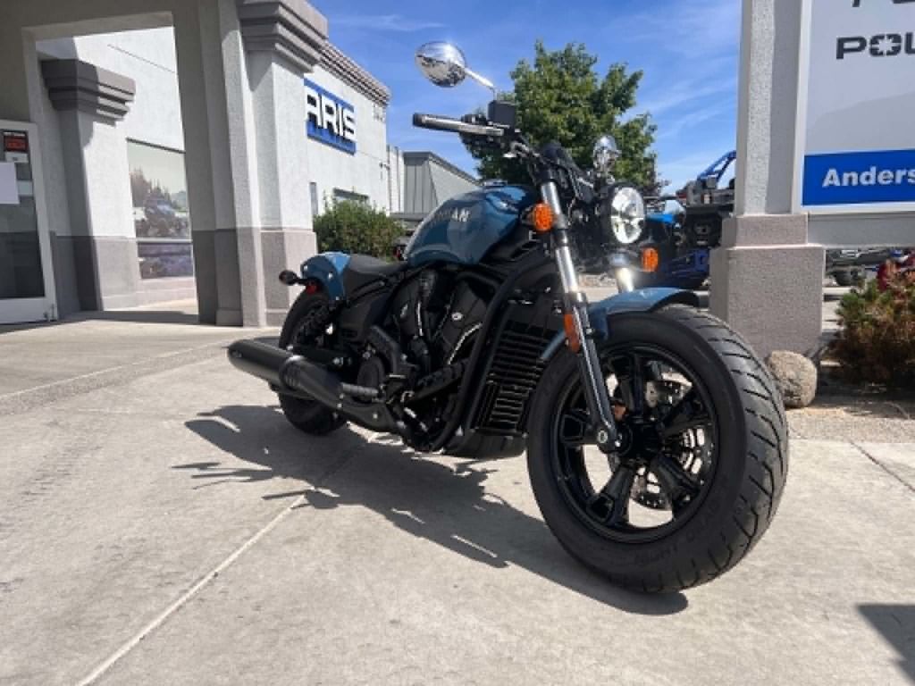 New 2026 Indian Motorcycle® Scout® Sixty Bobber Storm Blue Limited For Sale in Reno, NV ...