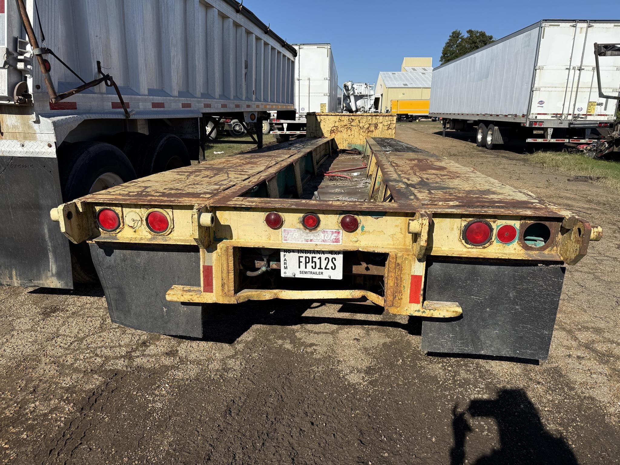 Used 1977 Fruehauf 42 Ft Drop Deck Equipment Hauler For Sale in ...
