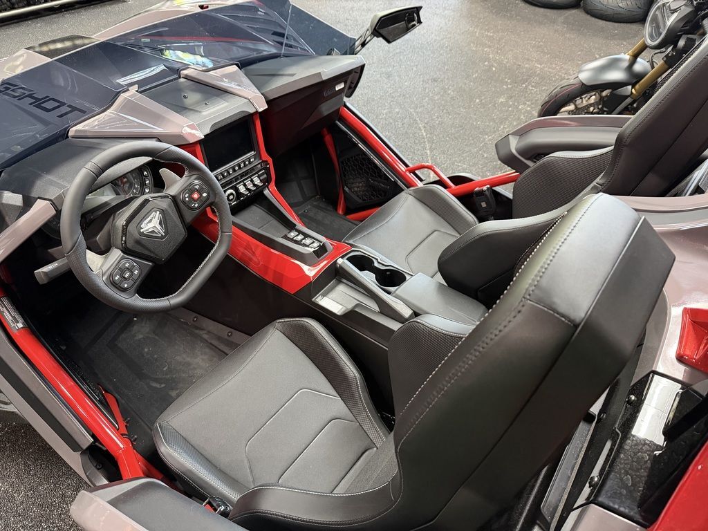 New 2026 Polaris Slingshot® R Autodrive Radiant Gray With Indy Red ...