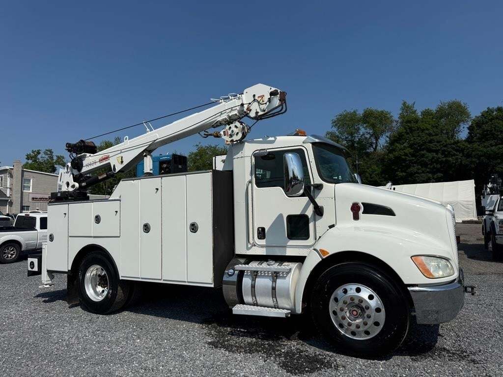 Used Kenworth T370 Utility Truck - Service Truck,crane Truck For Sale ...