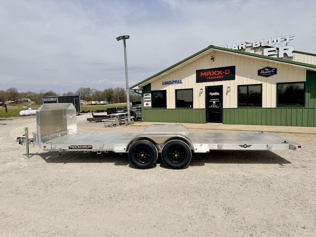 New 2027 Aluma 8220H-ANV-TILT-TA-EL 82" X 20' Tilt Car Hauler 10k W/ R ...