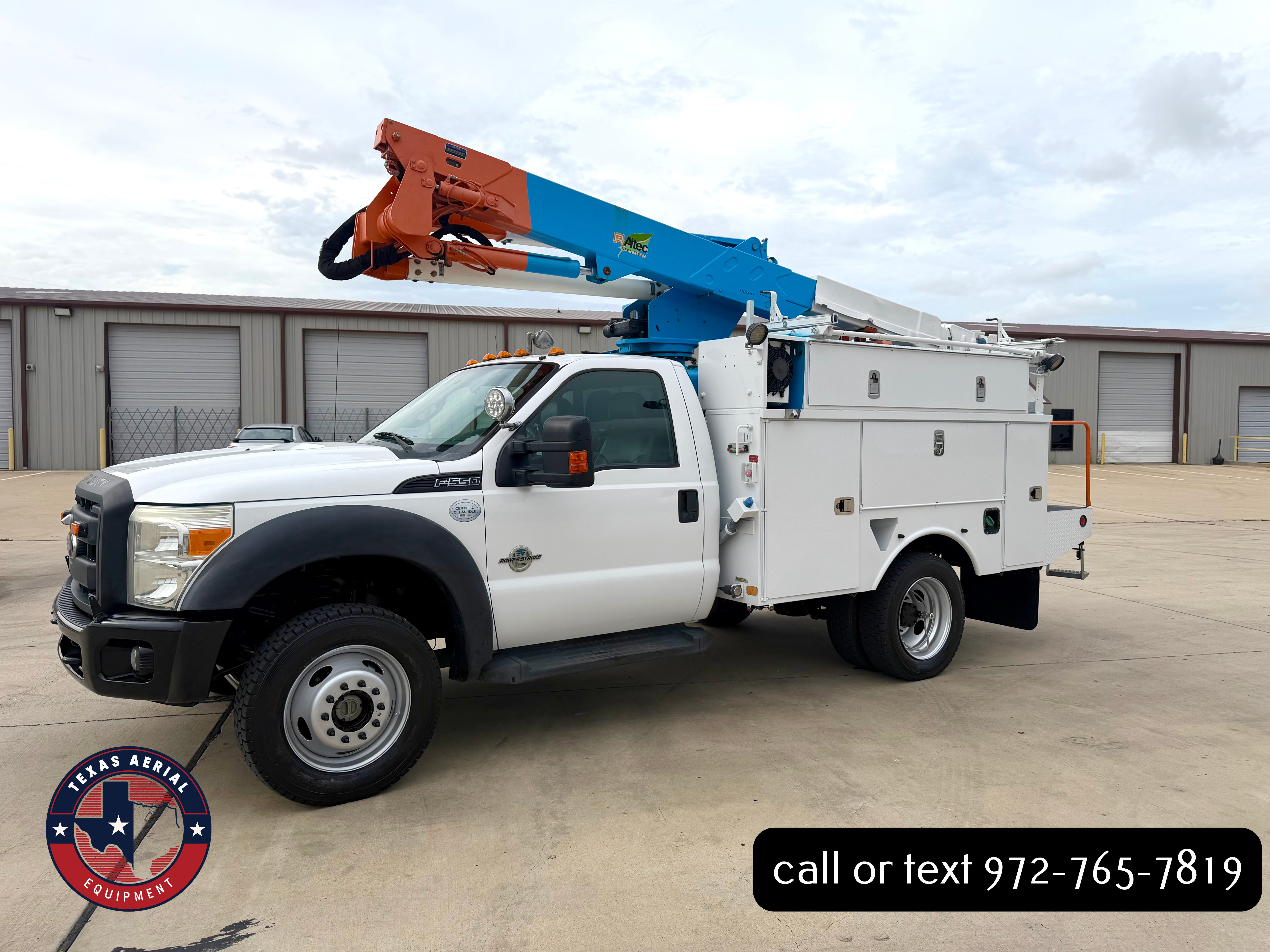 Ford F550 Cargo Van,bucket Truck - Boom Truck With Altec Bodies For ...
