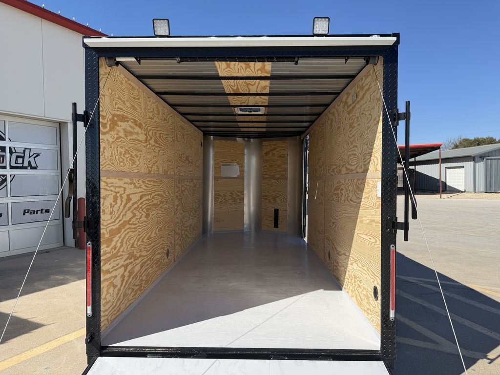New 2026 Cargo Craft 7' X 18' Elite V-Nose Cargo W/ Rear Load Lights ...