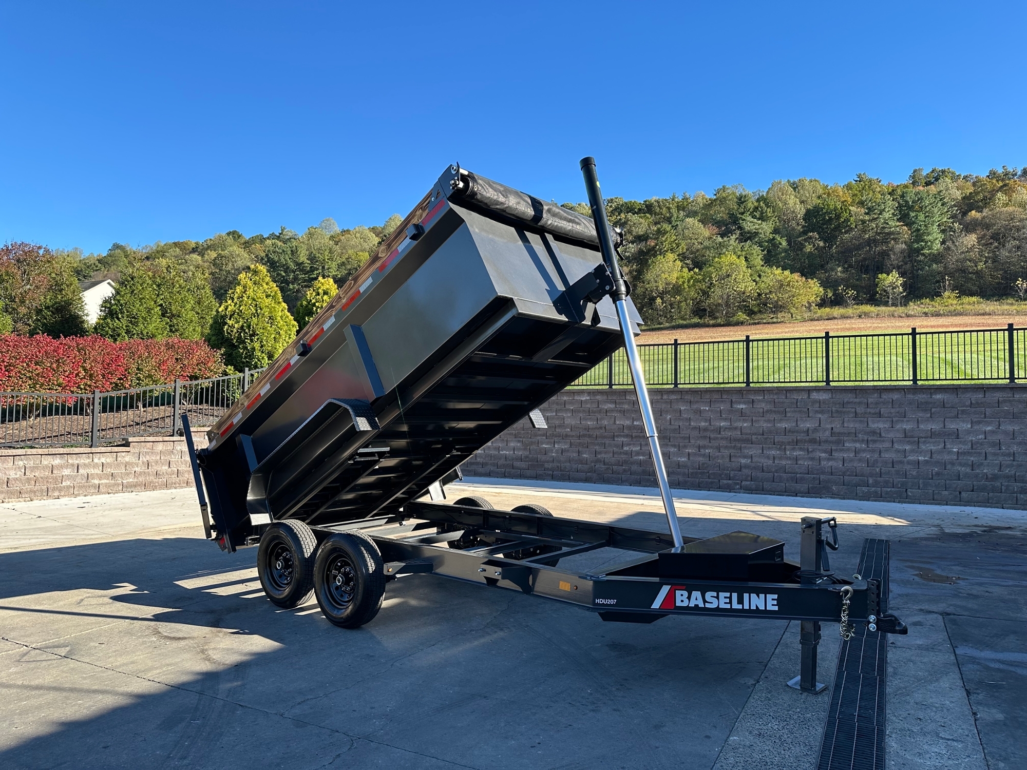 New 2025 Baseline HDU207 Low Profile Telescopic Dump With 36" High ...
