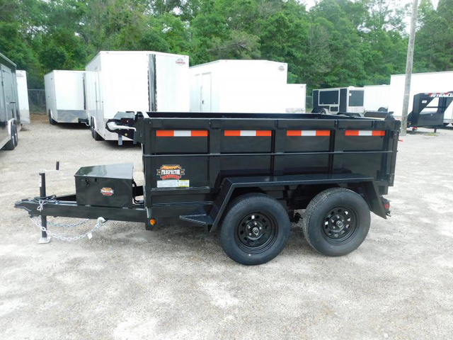 New 2024 Covered Wagon Trailers Prospector 5X8 With 24" Sides Dump ...