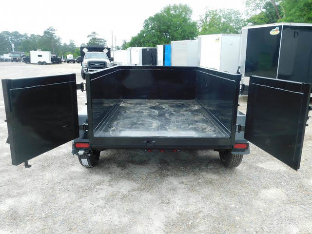 New 2024 Covered Wagon Trailers Prospector 5X8 With 24" Sides Dump ...