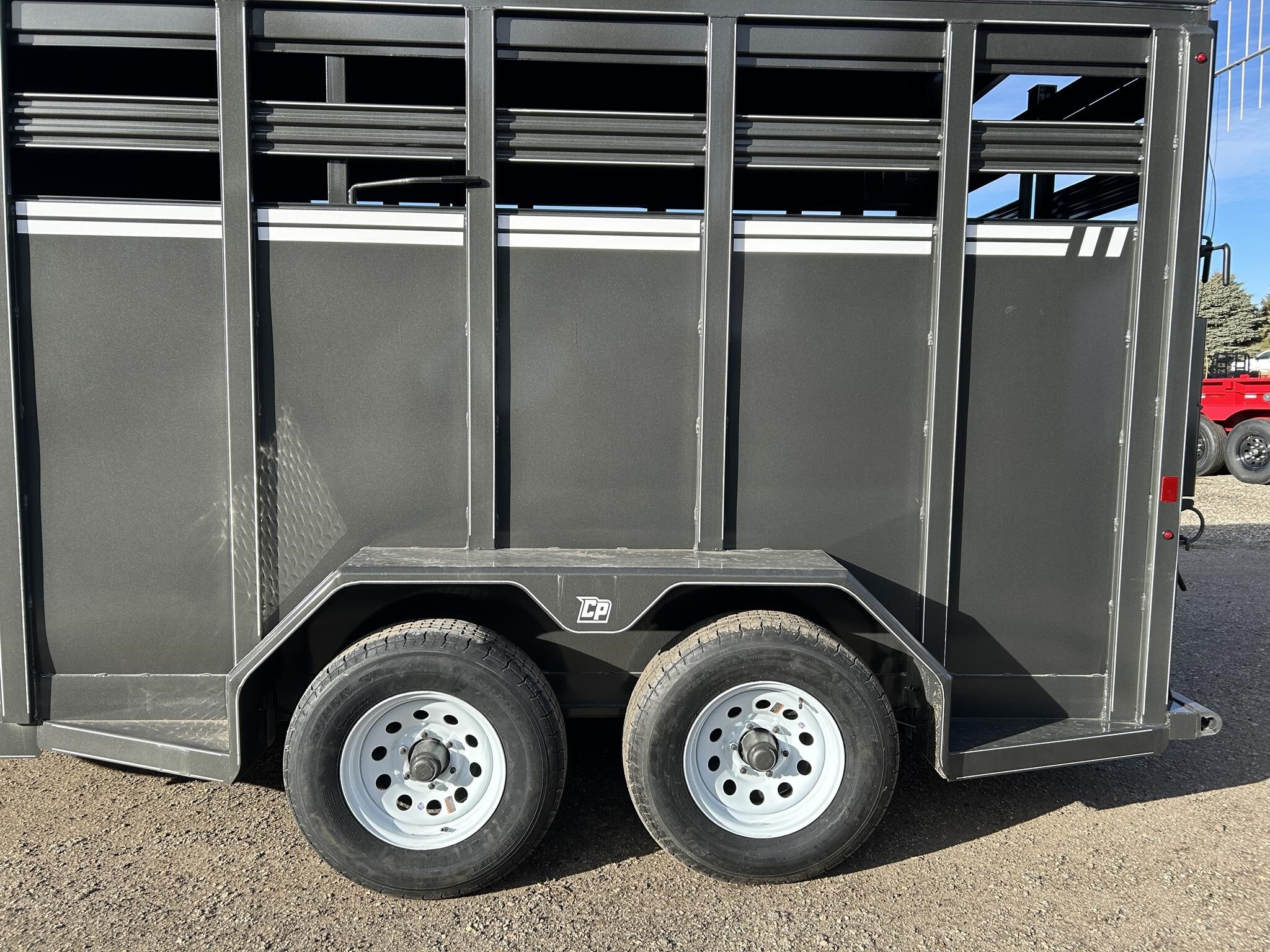 New 2026 Corn Pro 6'8"X16'X7' Tall 12K Livestock Trailer For Sale in ...
