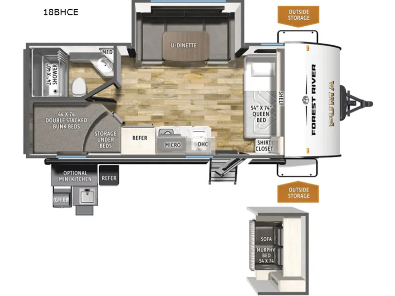 2027 Palomino Puma Camping Edition 18BHCE RVs for sale - RV Trader